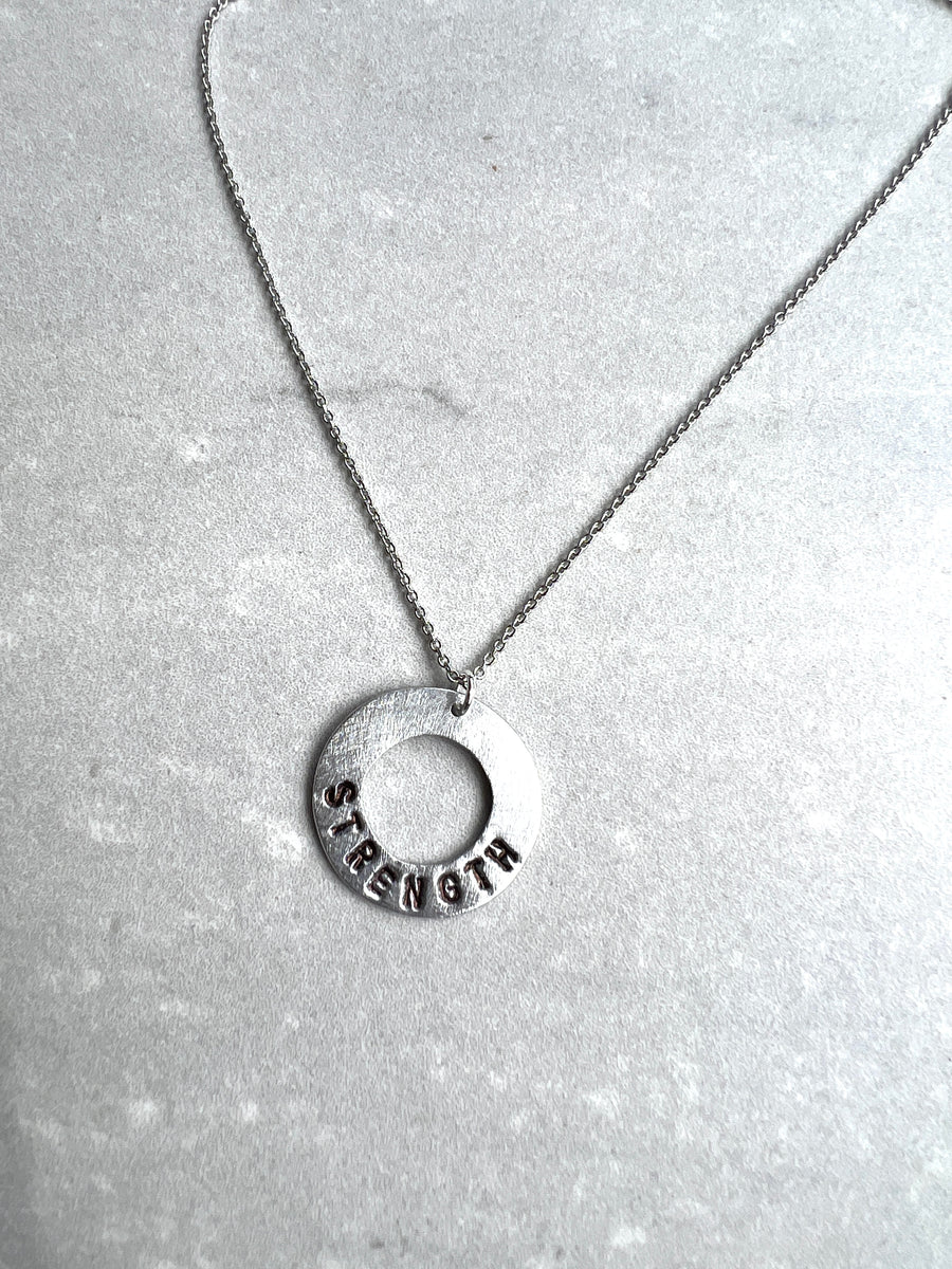 Circle of Strength Necklace – cedarandcypress